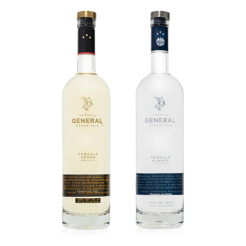 General Gorostieta Blanco & Joven Tequila Flight