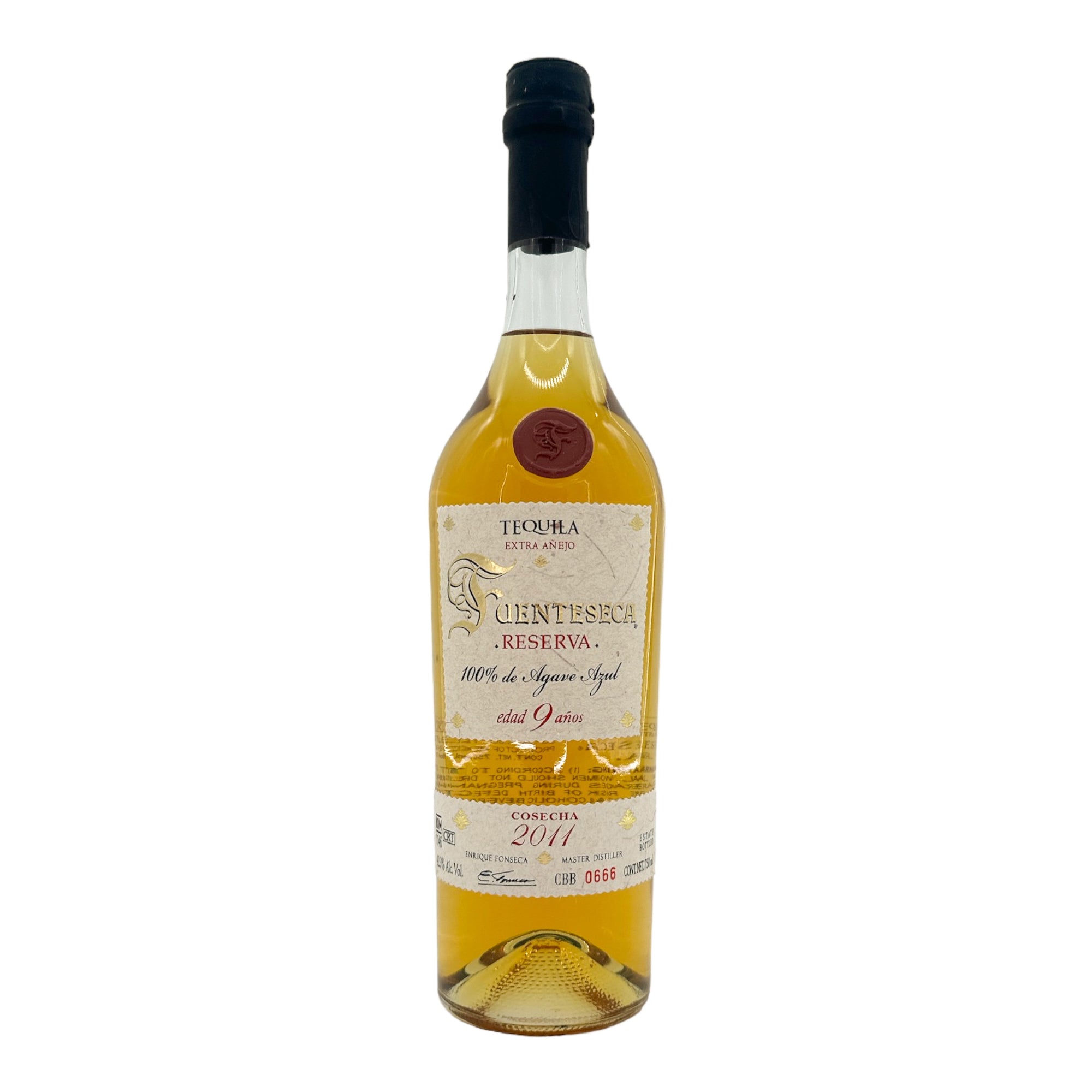 Fuenteseca Reserva Extra Anejo 9 Year Tequila