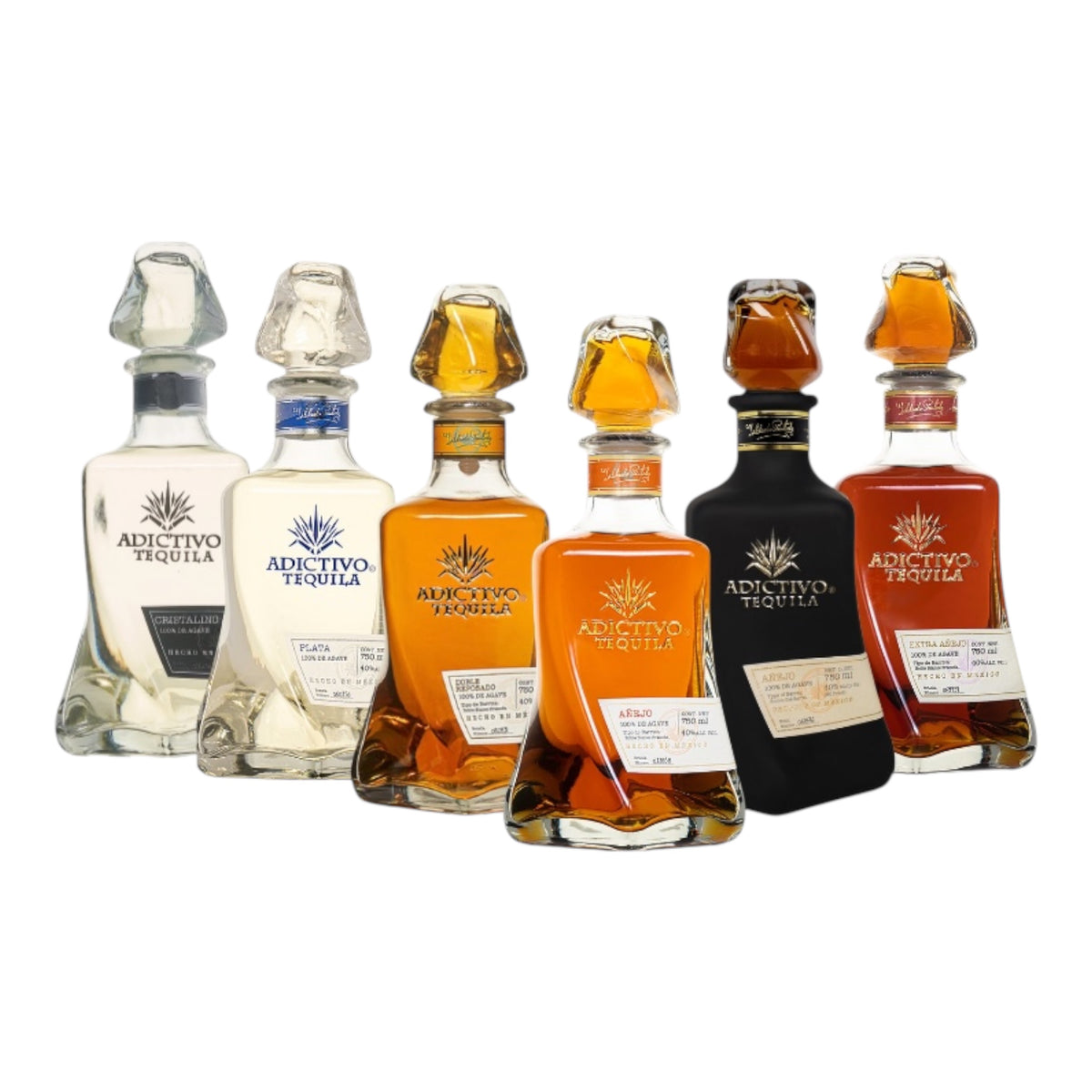 Adictivo Tequila Family Collection 750ml + Free Shipping