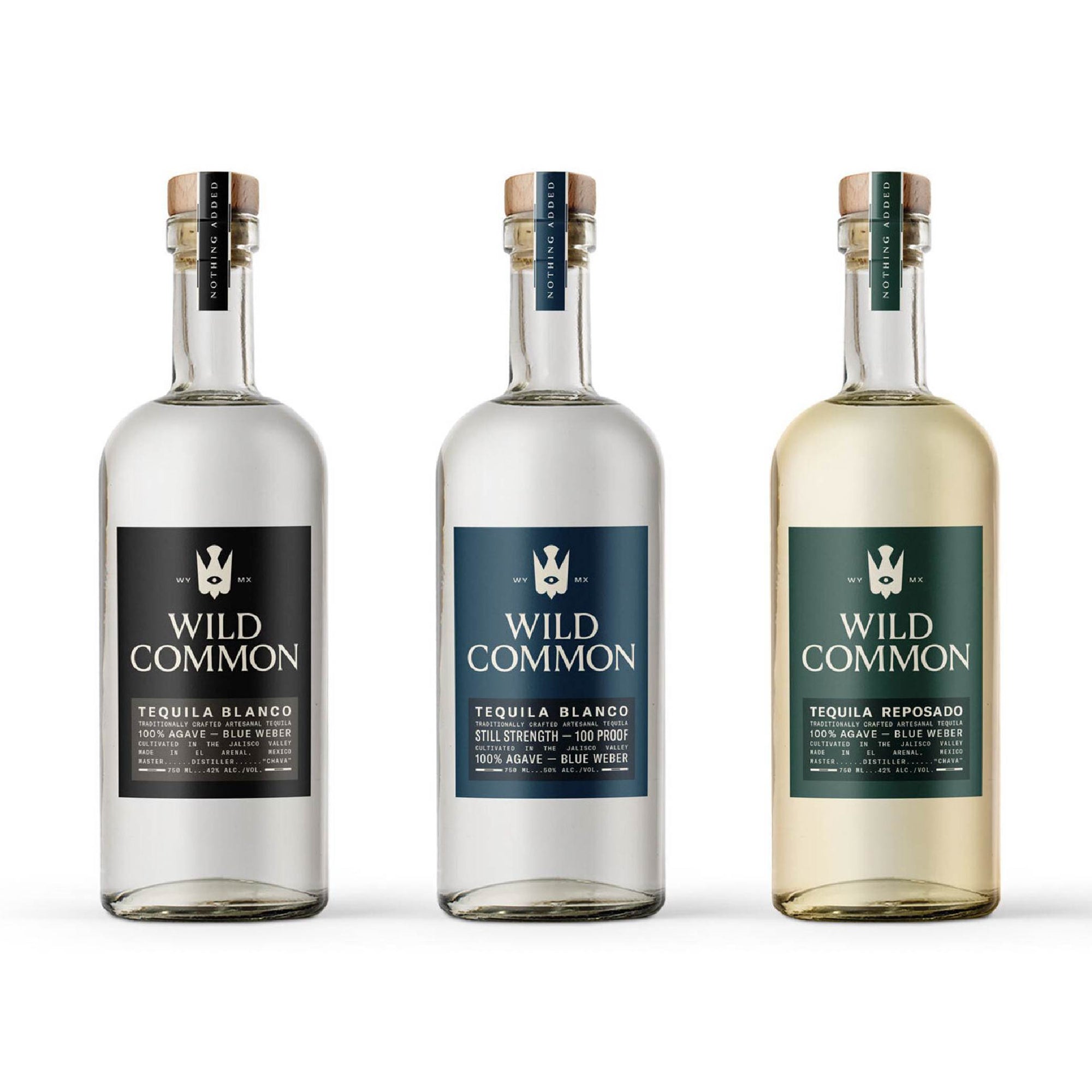 Wild Common Blanco & Reposado Tequila Collection 750ml