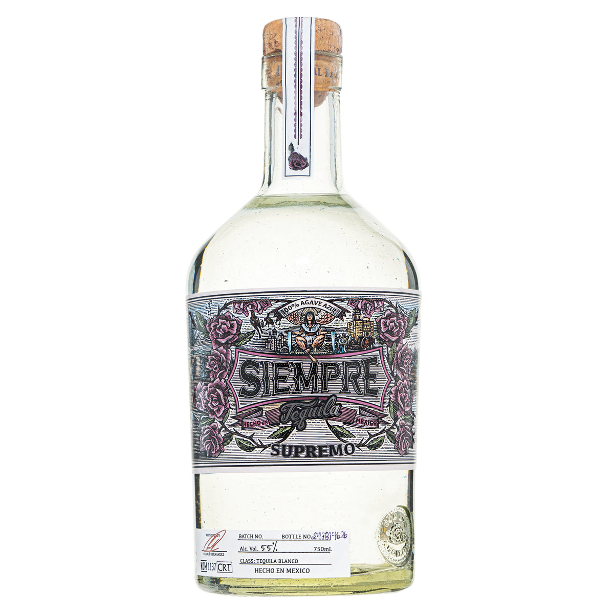 Siempre Supremo Blanco Tequila | Sip Tequila