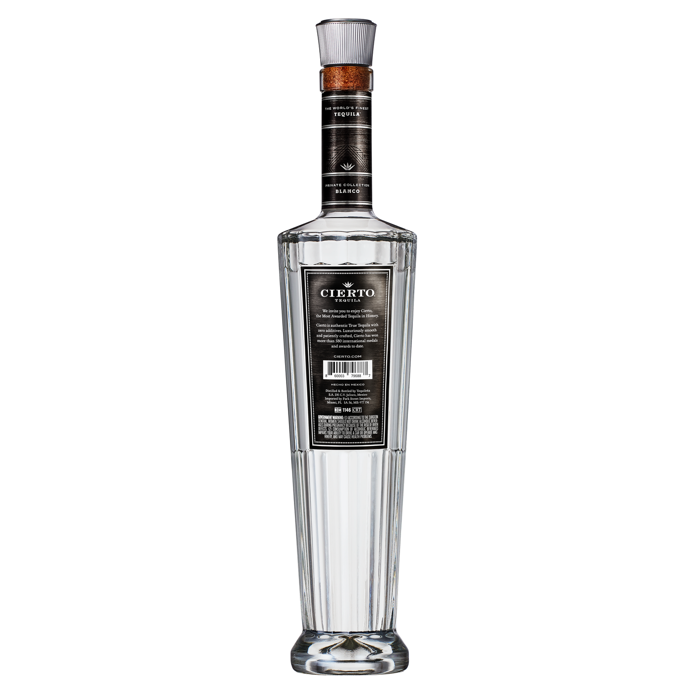 Cierto Private Collection Blanco Tequila