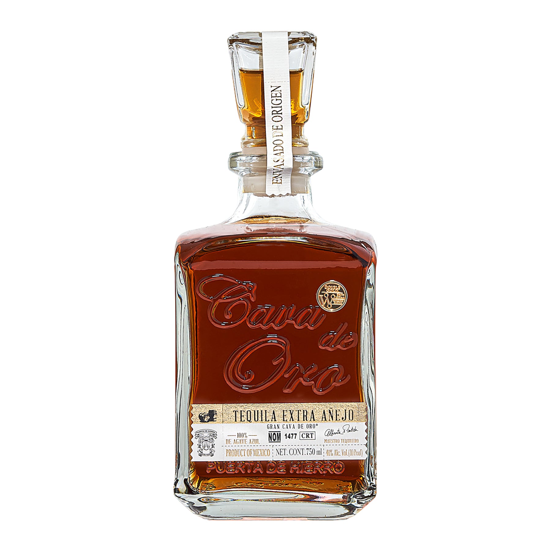 Cava de Oro Tequila: Ultra-Smooth Extra Añejo & Cristalino | French Oak ...