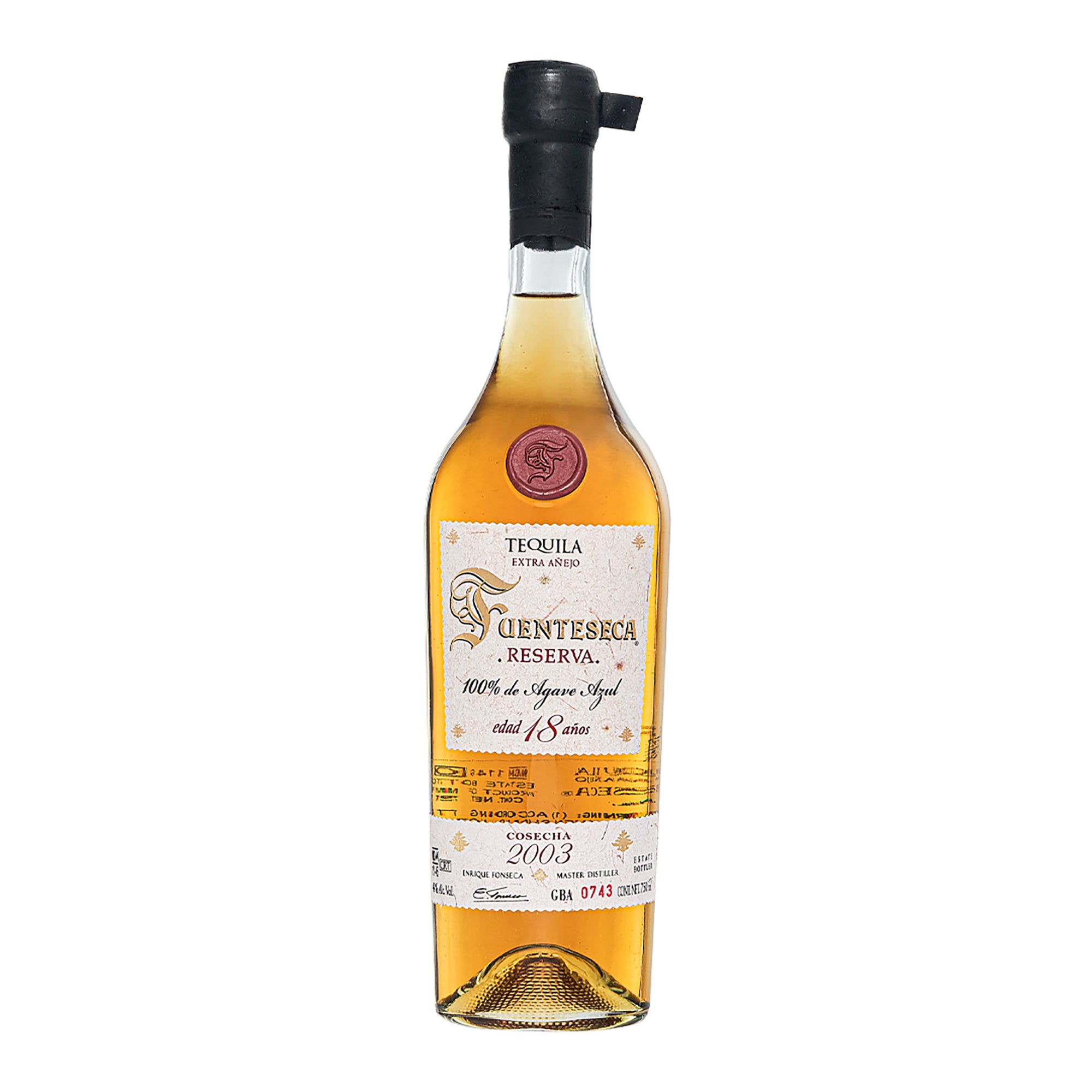 Fuenteseca Reserva Extra Anejo 18 Year Tequila