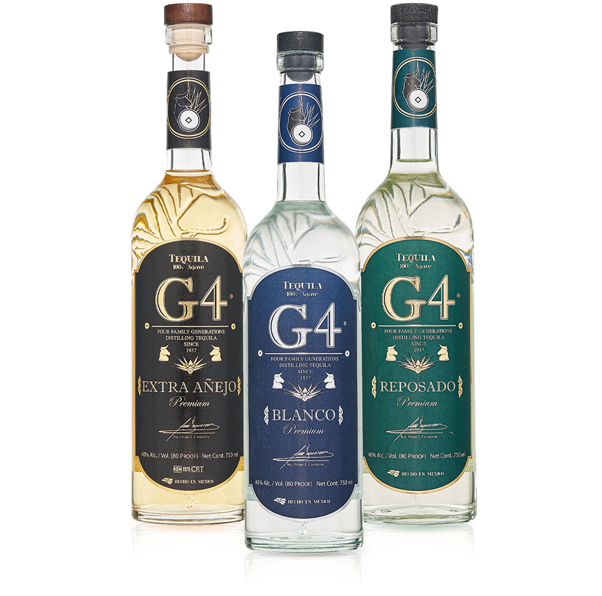 G4 Tequila Family Collection 750ml G4 Tequila Family Collection 750ml