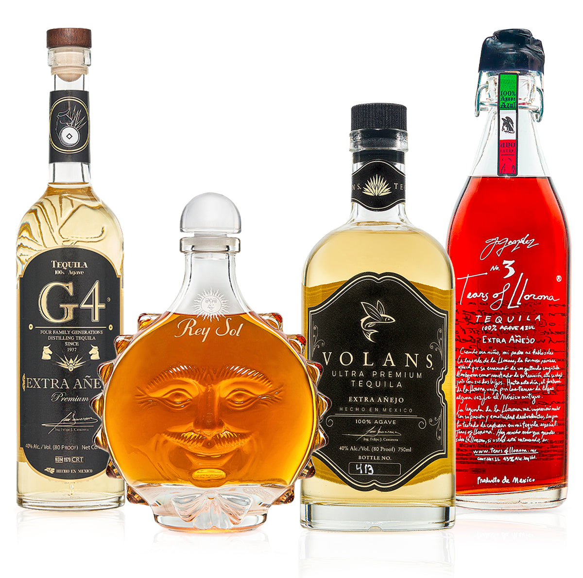 Extra Añejo Tequila Flight for Agave Purists 750ml